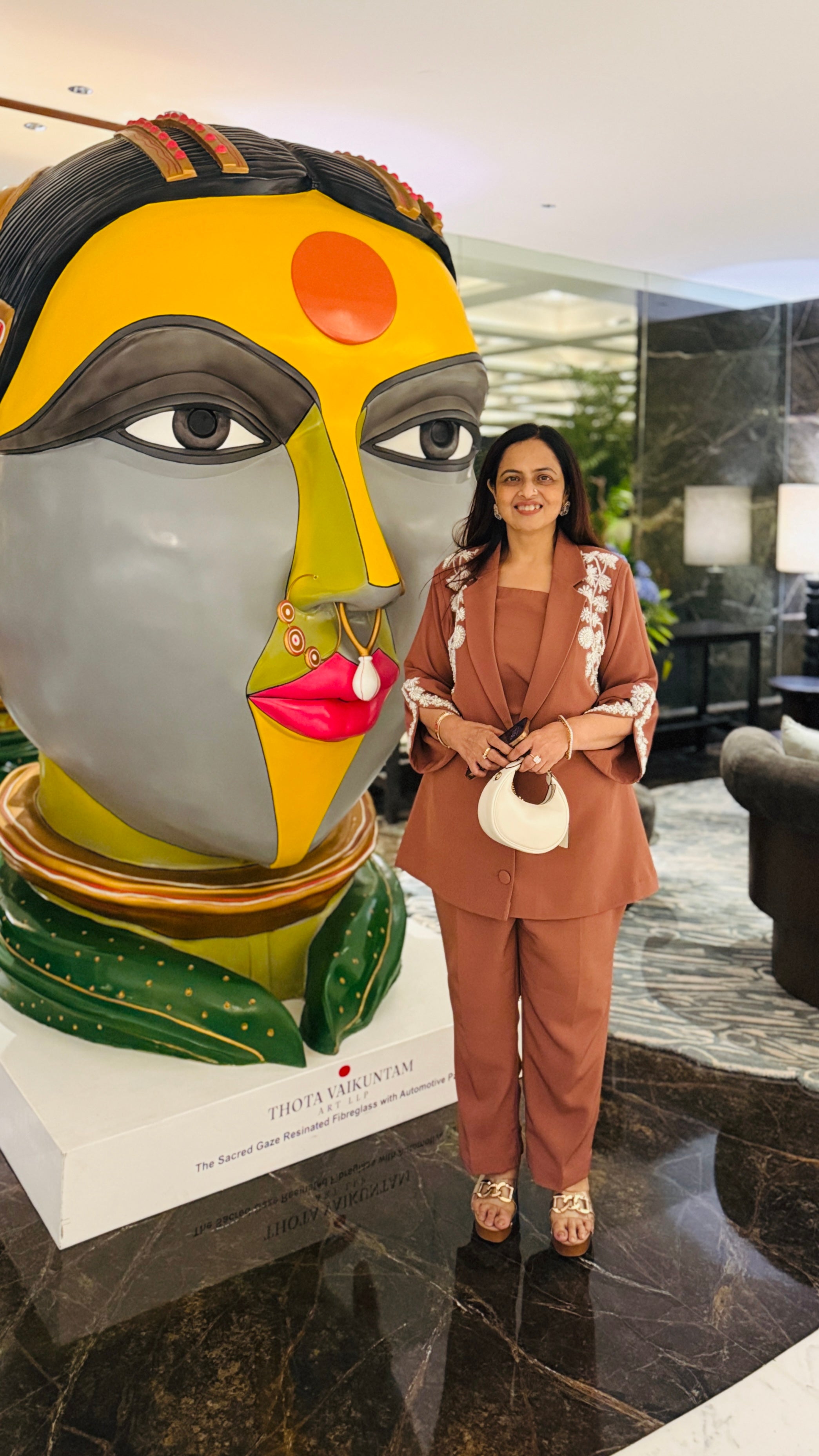 Coconut Power Suit – Lakhina Couture