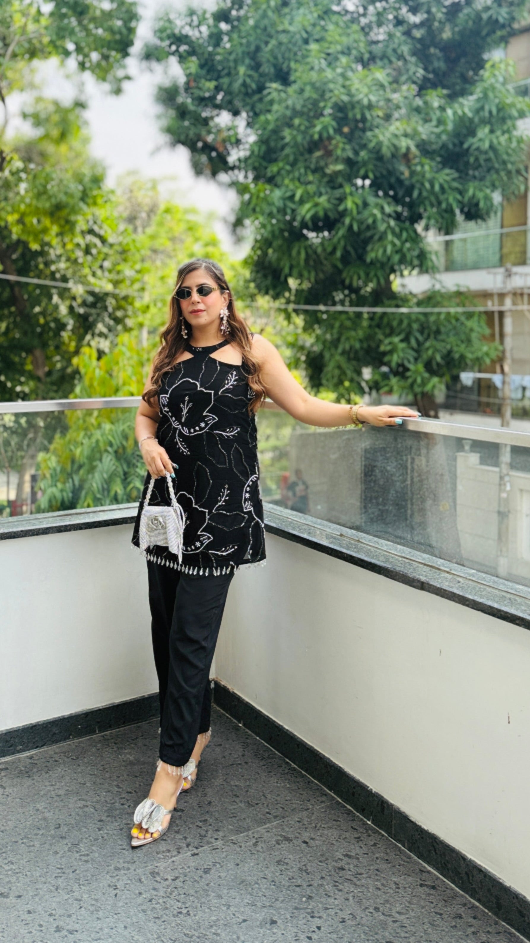 Black Diva Co-Ord – Lakhina Couture